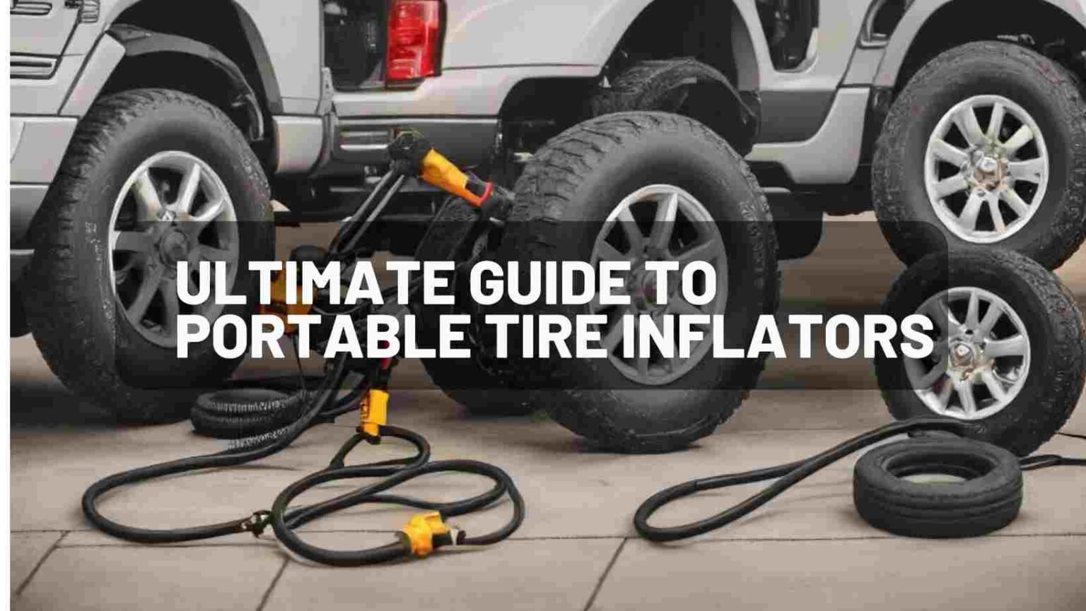Ultimate Guide to Portable Tire Inflators: From Selection to Lifesaving ...